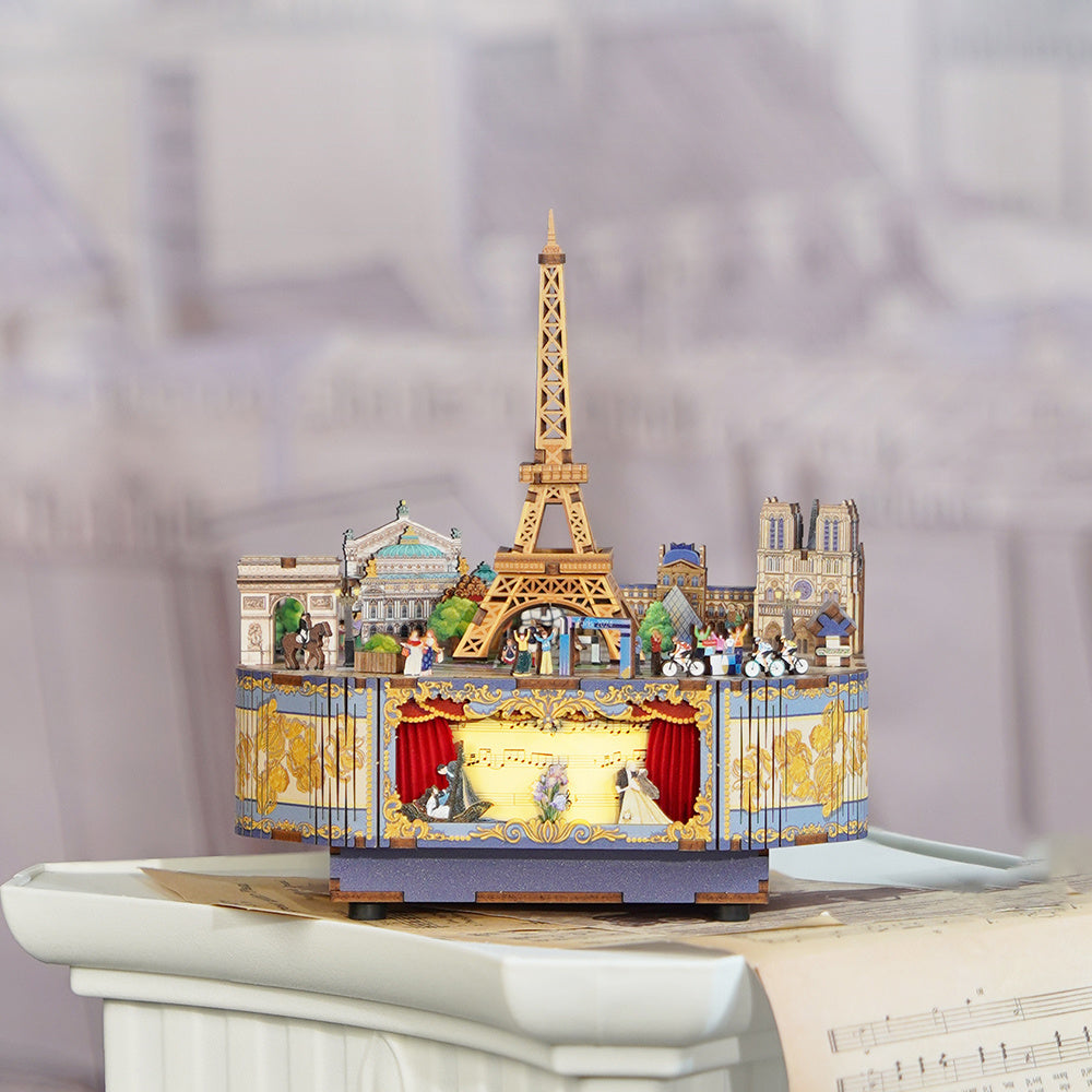 3D Puzzel - Romantisch Parijs – Figured'Art