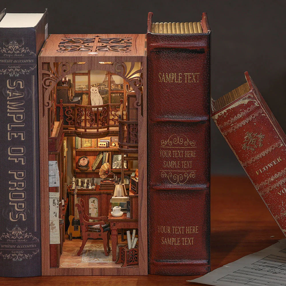 Book Nook DIY Kit - Het Geheime Ritme – Figured'Art