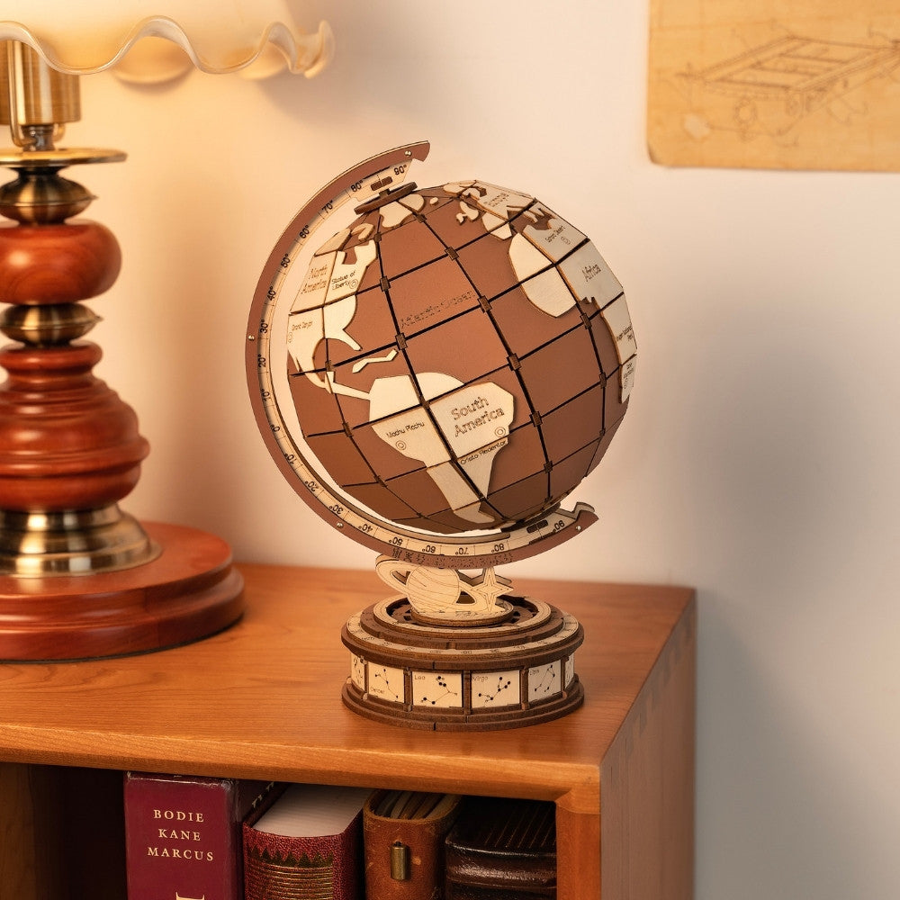 3D Puzzel - Wereldbol – Figured'Art