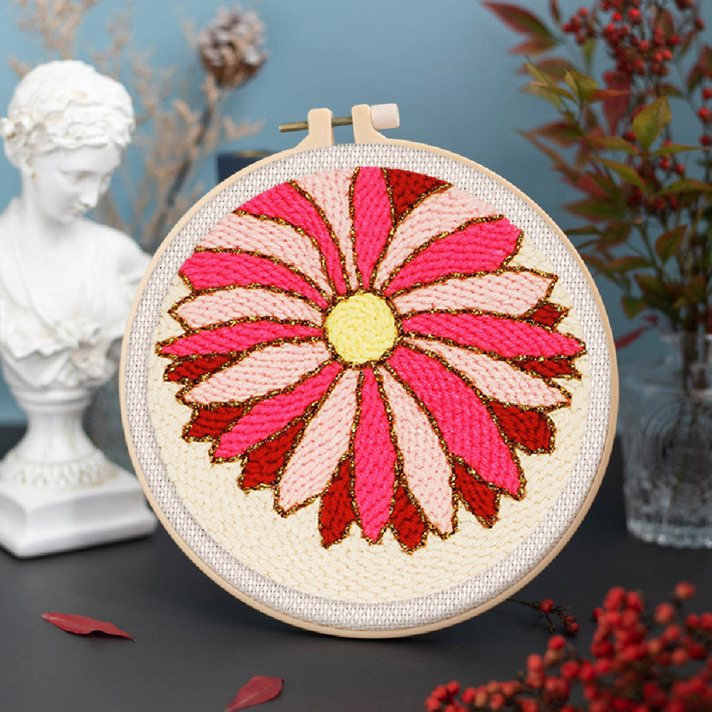 Punch Needle pakket Madeliefje – Figured'Art